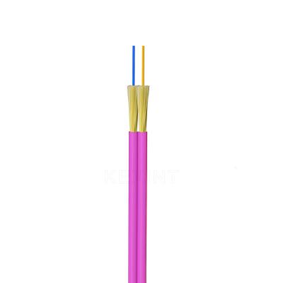 China KEXINT GJFJBH Indoor Flat Fiber Cable Duplex Aramid Yarn Strengthened Interconnect for sale