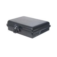China KEXINT FTTH Fiber Optic Distribution Box Outdoor 16 Core PC ABS Black for sale