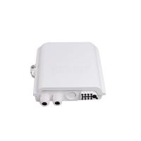 China KEXINT KXT-A-8B FTTH Fiber Optic Distribution Box 8 Cores Outdoor IP66 Waterproof White for sale