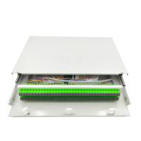 China KEXINT Fiber Optic Distribution Panel 4U Rack Mount SC LC 72 Ports ODF Fibre Panel for sale