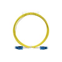 China KEXINT FTTH Dulplex Fiber Optic Patch Cord LC-LC Push-Pull Uniboot 4m for sale