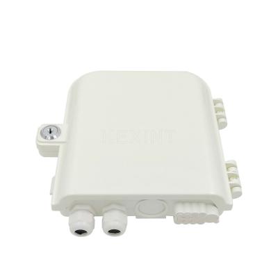 China KEXINT Waterproof IP65 FTTH Fiber Optic Distribution Box Wall Mounting for sale