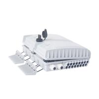 China IP65 Waterproof White FTTH Outdoor Optical Fiber Distribution Box KEXINT for sale