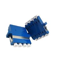 China Excellent Performance Fiber Optic Adaptor 4 Core LC Communication FTTH System Blue for sale