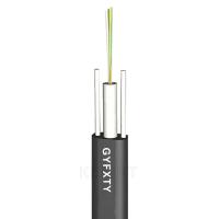 China Fiber Optic Non Armored Cable Outdoor GYFXTY 2-24 Cores Black Center Beam Loose Tube for sale