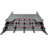 China High Density 144 Core ODF Ethernet Wall Patch Panel With Optical Cassette for sale