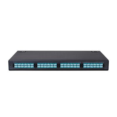 China 12/24 Fiber 8 Port Rack Fiber Patch Panel 24 Core MTP MPO Cassettes for sale