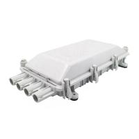 China 2 In 2 Out IP68 Waterproof FTTH Fiber Optic Splice Closure Customizable Wall Mounting for sale
