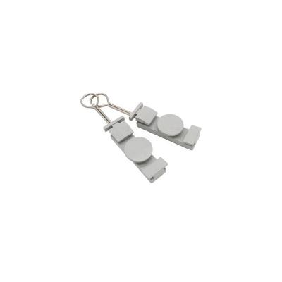 China KEXINT FTTH ABS Black White Fiber Suspension Clamp Stainless Steel for sale