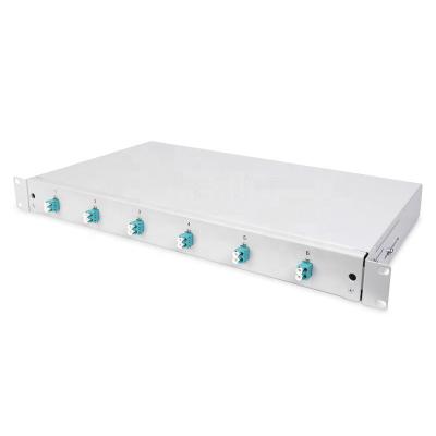 China FTTH 6 To 12 Core Fiber Optic Patch Panel With 6 Simplex Or Duplex Adapters Pigtails for sale