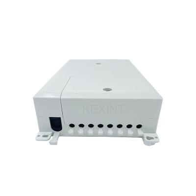China KEXINT FTTH Fiber Optic Distribution Box 8 Port IP54 Protection Level for sale