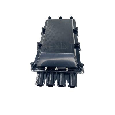 China KEXINT FTTH Wall Mounting 2 In 2 Out IP68 Waterproof Fiber Optic Splice Closure for sale
