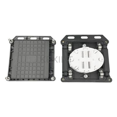 China KEXINT 12 24 Core 2 Enter 2 Out IP66 Waterproof Wall Hanging Overhead Direct Buried Fiber Optic Splice Closure for sale