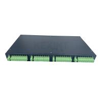 China KEXINT 4 X 8 SC APC Fiber Optic PLC Splitter 1U ODF 19 Inch Rack Fiber Optic Patch Panel for sale