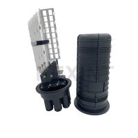 China KEXINT 96 Core With Adapter Bracket And 4 Splice Trays Fiber Optic Dome Type Splice Closure for sale