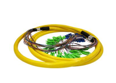 China 96 Cores 72 Cores Fiber Optical Patch Cord Single Multi Mode SC/APC LSZH for sale