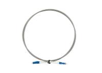 China Network SM Fiber Optic Patch Cord LC UPC 1 3 Meters Armored Metal Jacket for sale