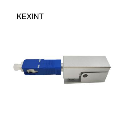 China LC To SC Bare Fiber Adapter 60db Returen Loss Temporarily Connecting for sale