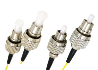 China SM FC Fiber Optical Patch Cord Pigtail 0.9mm G657A1 Insertion 0.2 dB Return 55 dB for sale