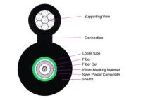 China Outdoor GYXTC8S 12G652D Fiber Optic Armoured Cable OS2 Self Supporting Erial Installation 8 Structure for sale