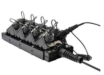 China Waterproof 12 Core Fiber Optic Closure Mini Off Road Antenna ODVA IP68 Terminal Box for sale