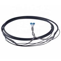China G657A2 LC UPC Fiber Patch Cord SM Duplex Armoured for sale
