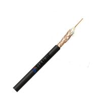 China RG6/U Coaxial Cable 75 Ohm BC CCS Conductor 100m PE Film 305m Wooden Drum for CCTV CATV for sale