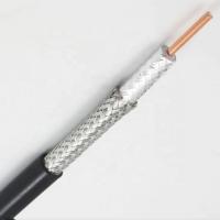 China RG59 20AWG Coaxial Cable 95% Bare Copper Braid for CCTV Signal Transmission for sale