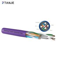 China Standard CAT6  CAT6A CAT5E 4pr 24awg networking cable copper UTP FTP SFTP lan cable for sale