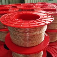 China TIANJIE - 16 gauge AWG OFC / Tinned copper CCA flexible professional Flat ribbon transparent PVC speaker cable wire for sale