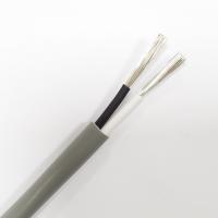 China Gray flexible Audio cable speaker wire with 2C 14AWG stranded tinned copper conductor unshielded for sale
