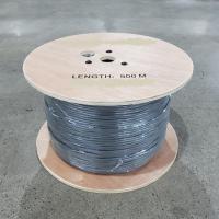 China Gray flexible Audio cable speaker wire with 2C 14AWG stranded tinned copper conductor unshielded for sale