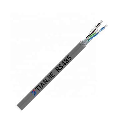 China 3 Pairs 22AWG Twisted RS485 shielded Cable RVVP Communication Cable for sale