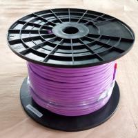 China 14AWG 2C OFC Stranded Conductor Unshielded Purple Audio Speaker Cable 105 Strand for sale