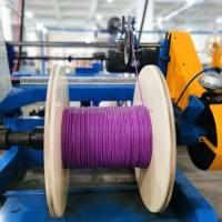 China 14AWG 2C OFC Stranded Conductor Unshielded Purple Audio Speaker Cable 105 Strand for sale
