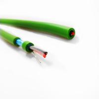 China KNX 2x2x0.8mm LSZH Green Communication Cable for Smart Home Automation for sale