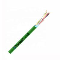 China KNX Cable 2x2x0.8mm BC Solid Shielded Twisted Pair LSZH Green 300V for sale