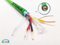 China KNX Bus Cable 2x2x0.8mm LSZH Twisted Pair for Building Automation Systems for sale