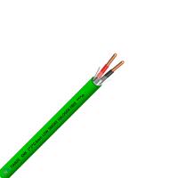 China KNX 1x2x0.8mm Communication Cable Tinned Copper Wire LSZH Green for sale