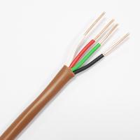 China 2C to 12C 18AWG 20AWG LVT Thermostat Wire Plenum PVC Jacket CL2P CL3P FT6 CMP for sale