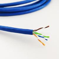 China UL CMP Plenum Cat6 Ethernet Cable 23 AWG Solid Copper 100 Ohm Indoor Lan Cable for sale