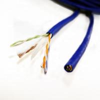 China Indoor Plenum CMP Rated Network Cable Cat6 23 AWG Solid Copper 4 Pair for sale