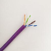 China Customized CMP Rated Cat6A 23AWG 4P UTP FTP Cable for Indoor Outdoor Use for sale
