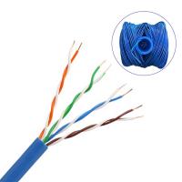 China UL CMP Plenum Cat5E UTP Bulk Ethernet Cable 1000ft 305m Bare Copper for sale