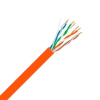 China UL CMP Plenum Cat5E UTP Bulk Ethernet Cable 1000ft 305m Bare Copper for sale