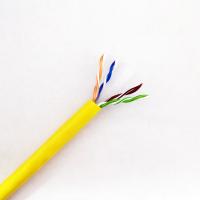 China OEM Cat6a UTP FTP LAN Cable 23AWG 4P CMP Rated Indoor Plenum 7.2mm for sale