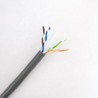 China OEM Cat6a UTP FTP LAN Cable 23AWG 4P CMP Rated Indoor Plenum 7.2mm for sale