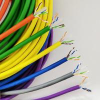 China 23AWG 4P Cat6A UTP FTP CM CMR CMP Rated Ethernet Cable for Indoor Outdoor Use for sale