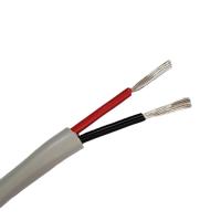 China AS/NZS 2C 0.75mm2 Tinned Copper Stranded Unshielded Grey PVC Twisted Pair Fire Alarm Cable for sale