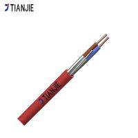 China J-Y(St)H 1x2x0.8mm BC Shielded Fire Alarm Cable LSZH Jacket 450/750V for sale
